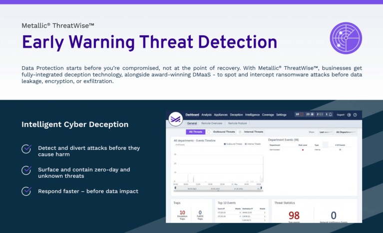 Commvaults new Cyber Deception Platform – No Blinky Blinky