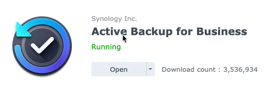 Synology’s Active Backup for Business – No Blinky Blinky