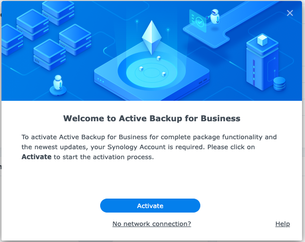 Synology’s Active Backup for Business – No Blinky Blinky