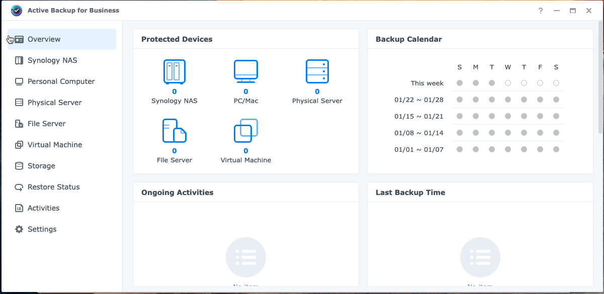 Synology’s Active Backup for Business – No Blinky Blinky